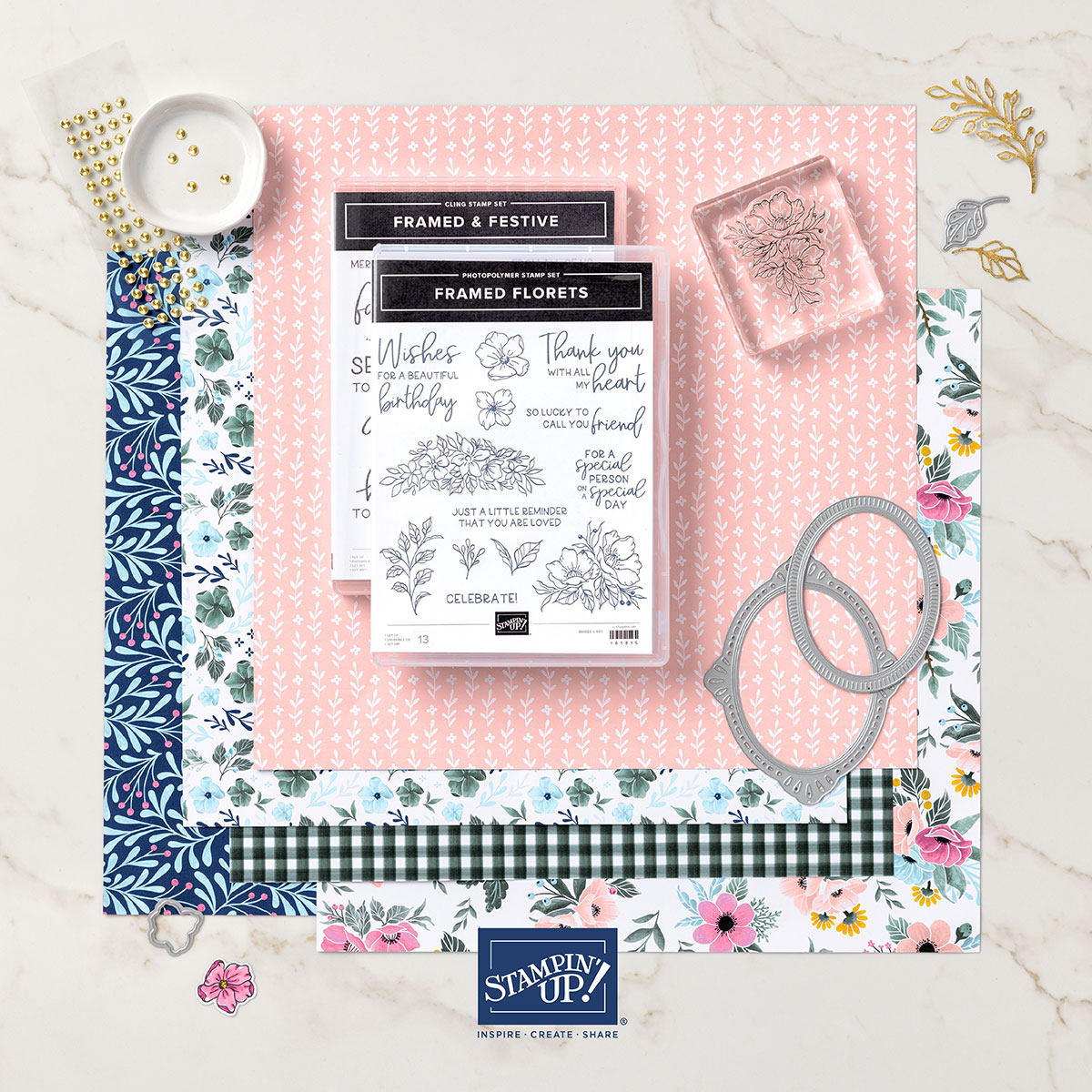 Stampin Up Fitting Florets Collection - Lisa Marie Smith, Stampin' Up ...