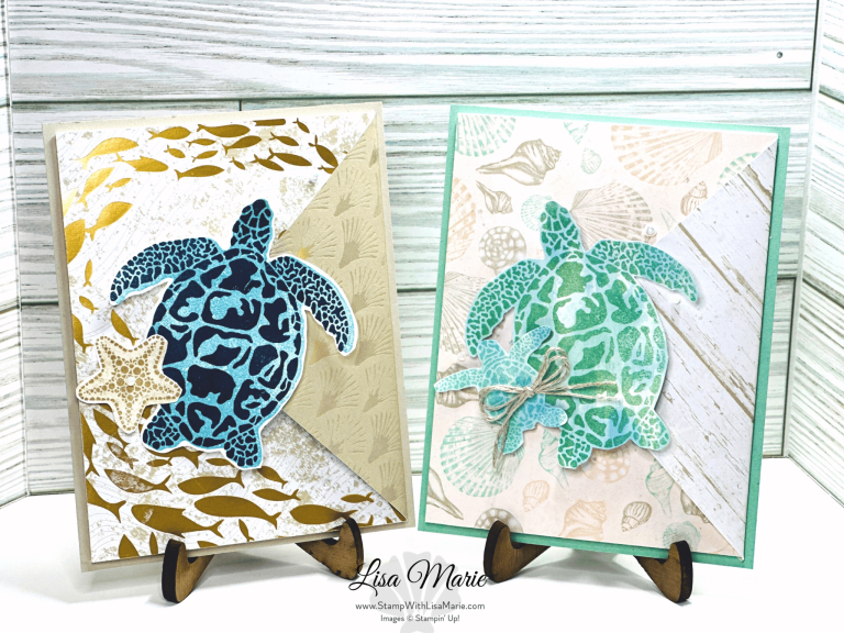 Stampin’ Up! Sea Turtle Fun Fold - Lisa Marie Smith, Stampin' Up ...